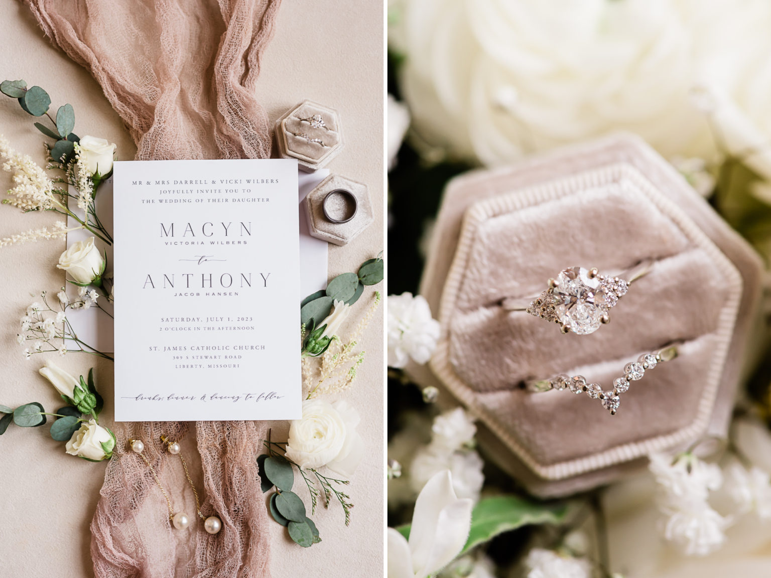 Mr. & Mrs. Hansen | White Iron Ridge Wedding | Smithville, Missouri ...